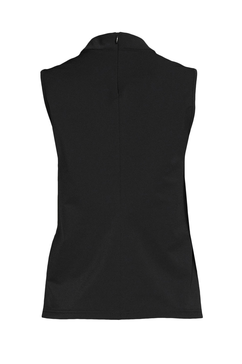 TQ-Amsterdam top Sam van travelstof zwart | wehkamp