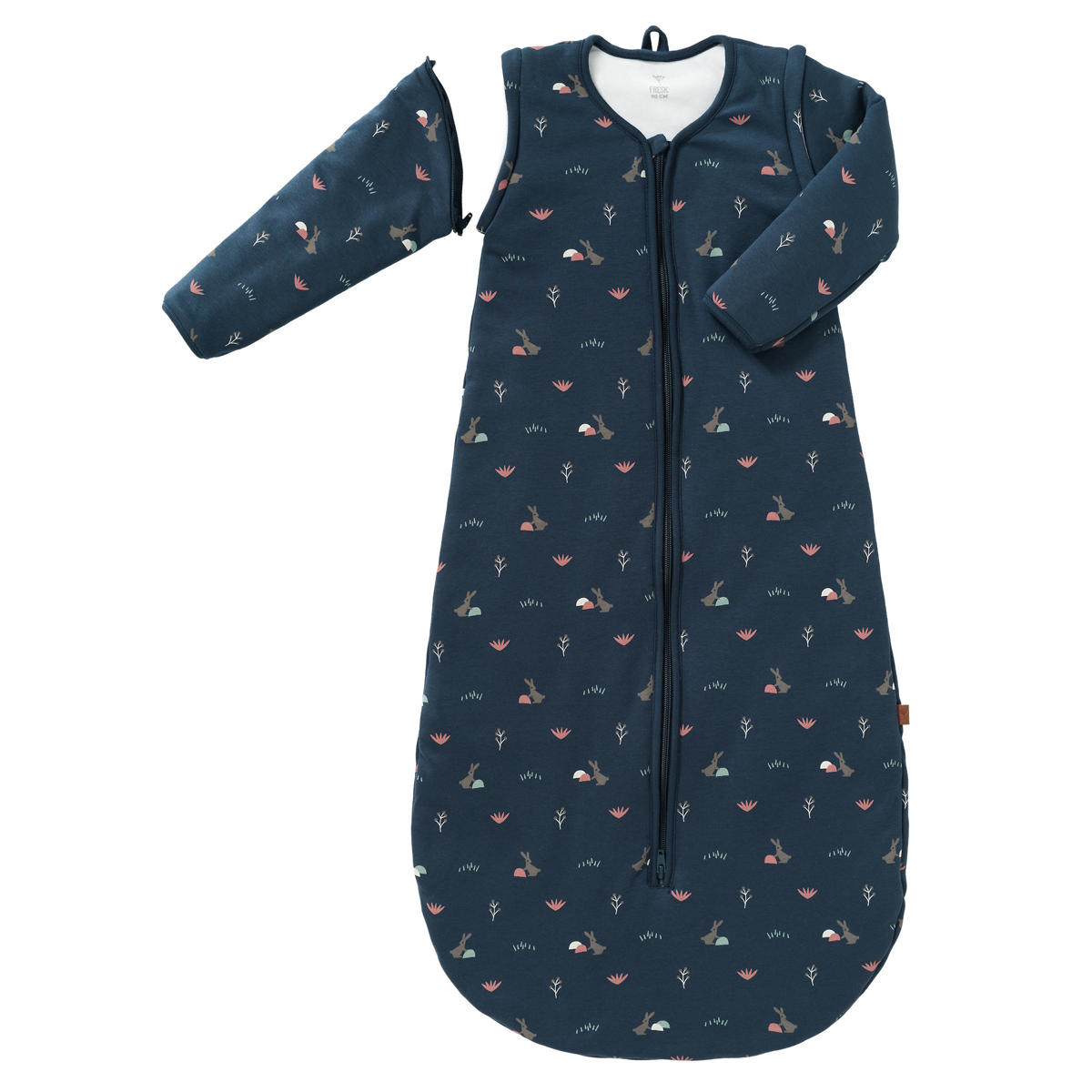Fresk gevoerde baby winter slaapzak Rabbit mood indigo | wehkamp