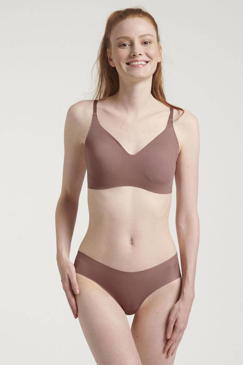 sloggi ZERO Microfibre 2.0 seamless hipster bruin | wehkamp