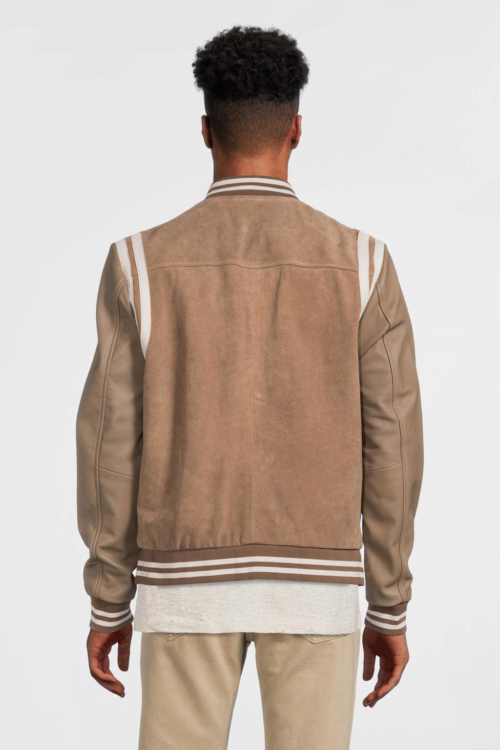 Goosecraft nubuck bomber jack down | wehkamp