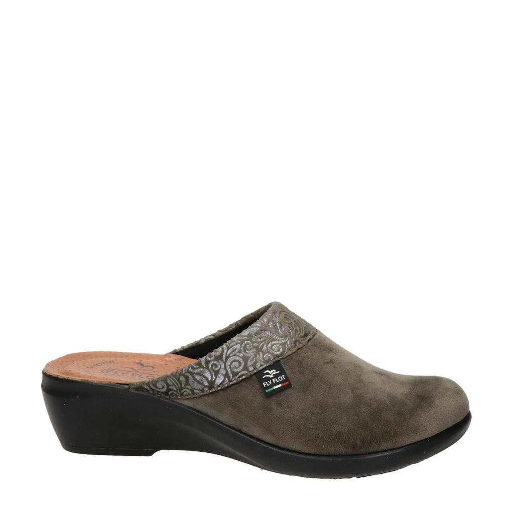 Fly Flot pantoffels taupe kopen? | Morgen in huis | wehkamp