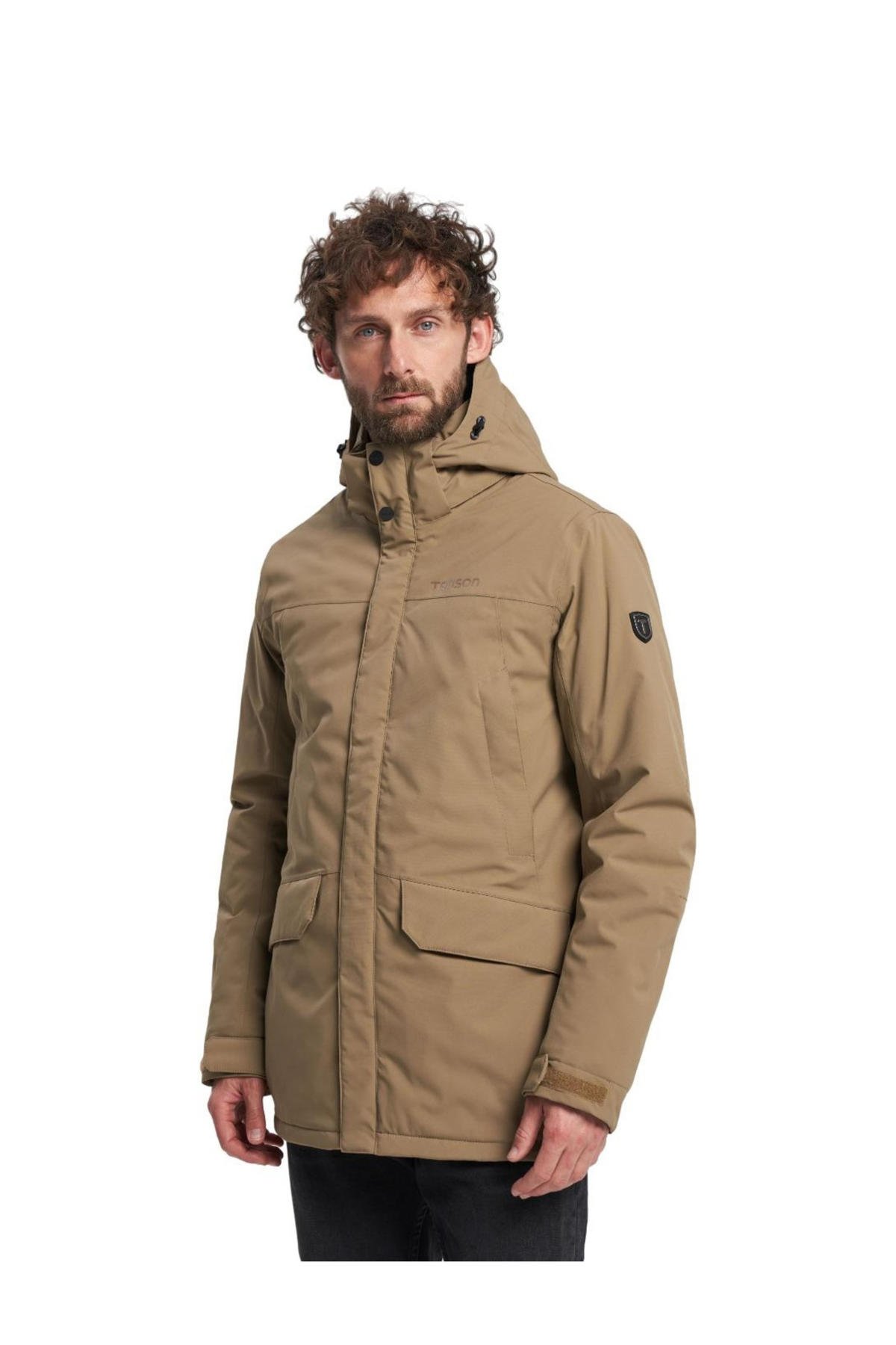 Tenson parka Harris lichtbruin | wehkamp