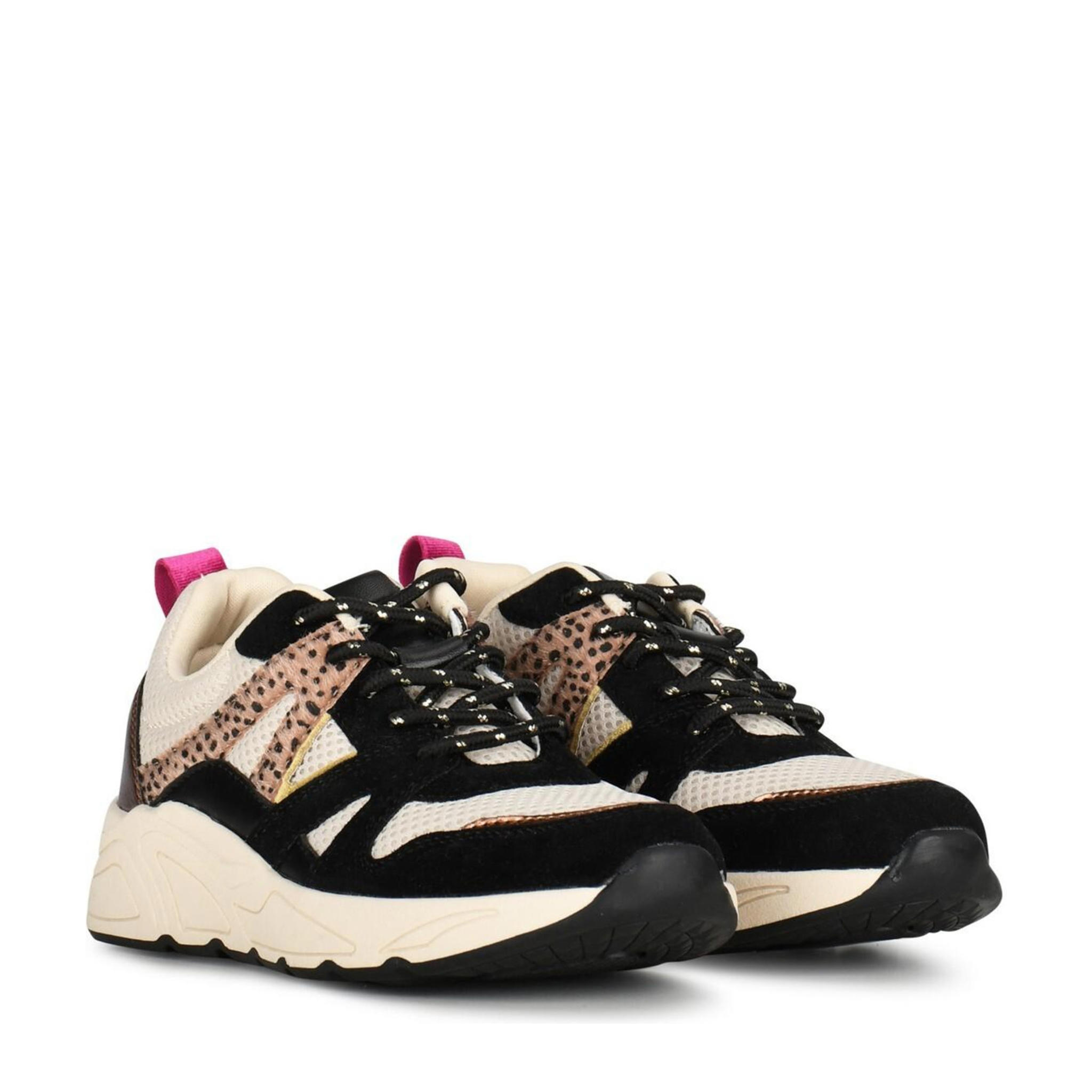 POSH by Poelman sneakers zwart combi | wehkamp