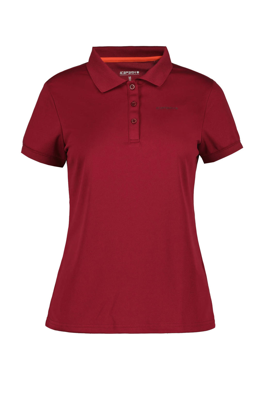 Icepeak outdoor polo Bayard donkerrood | wehkamp