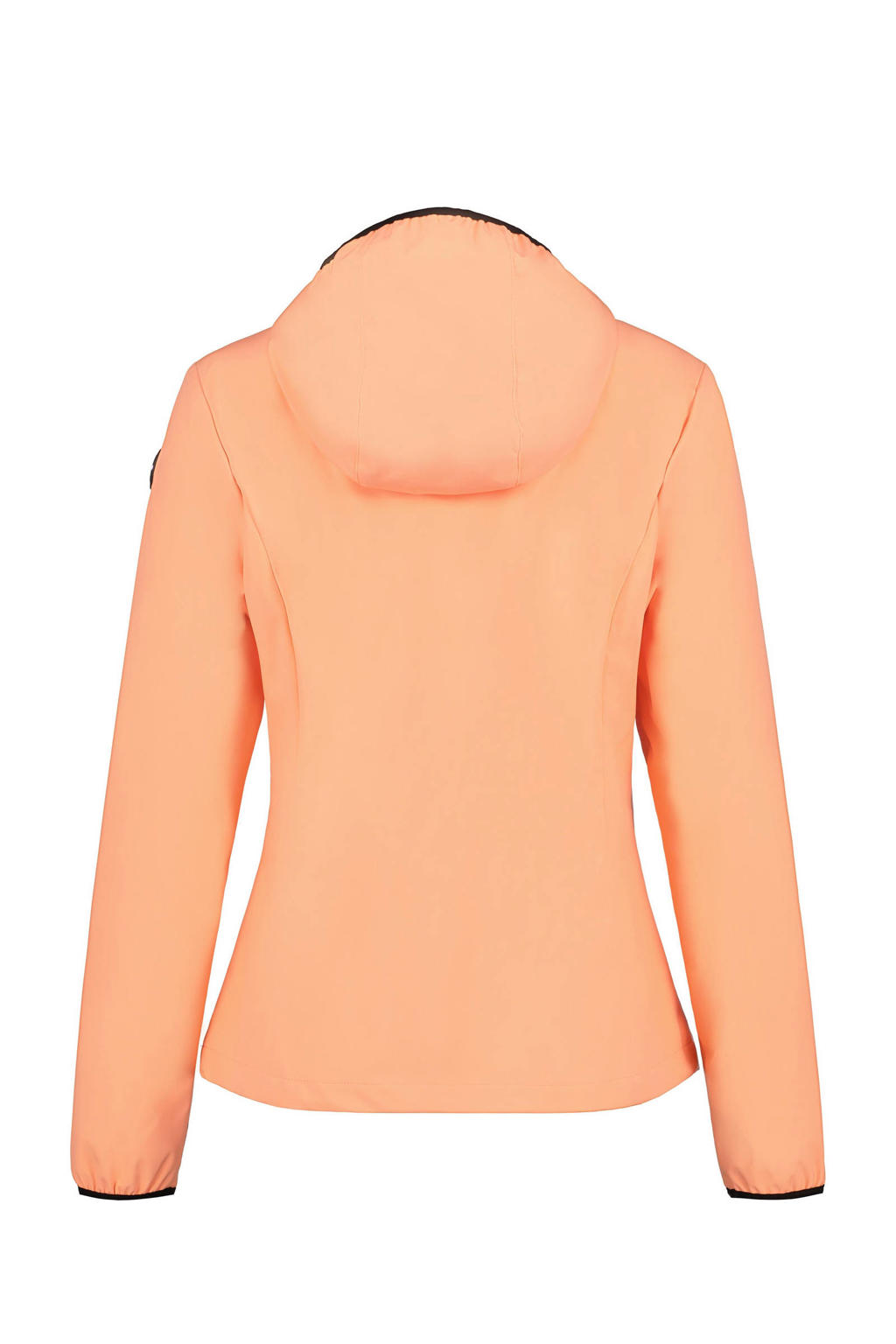 Luhta softshell jas Innola lichtoranje | wehkamp