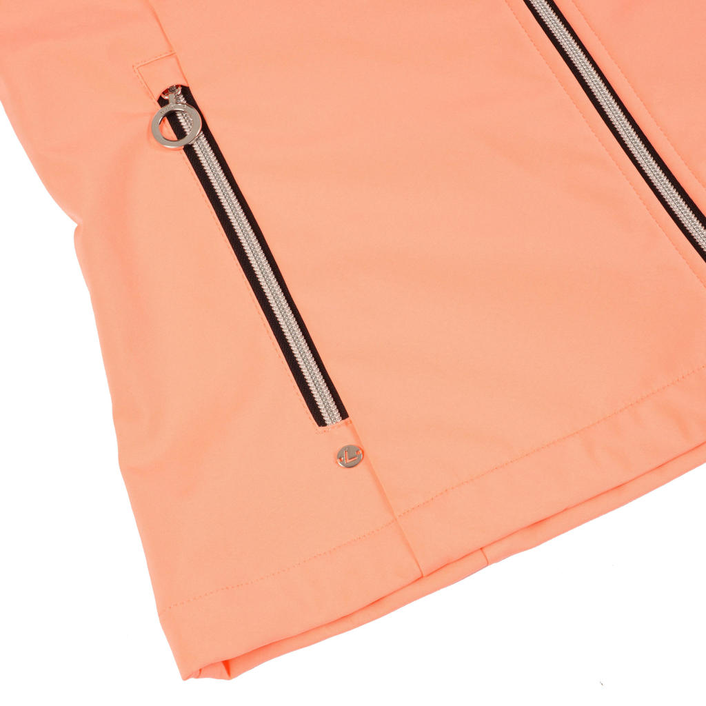 Luhta softshell jas Innola lichtoranje | wehkamp