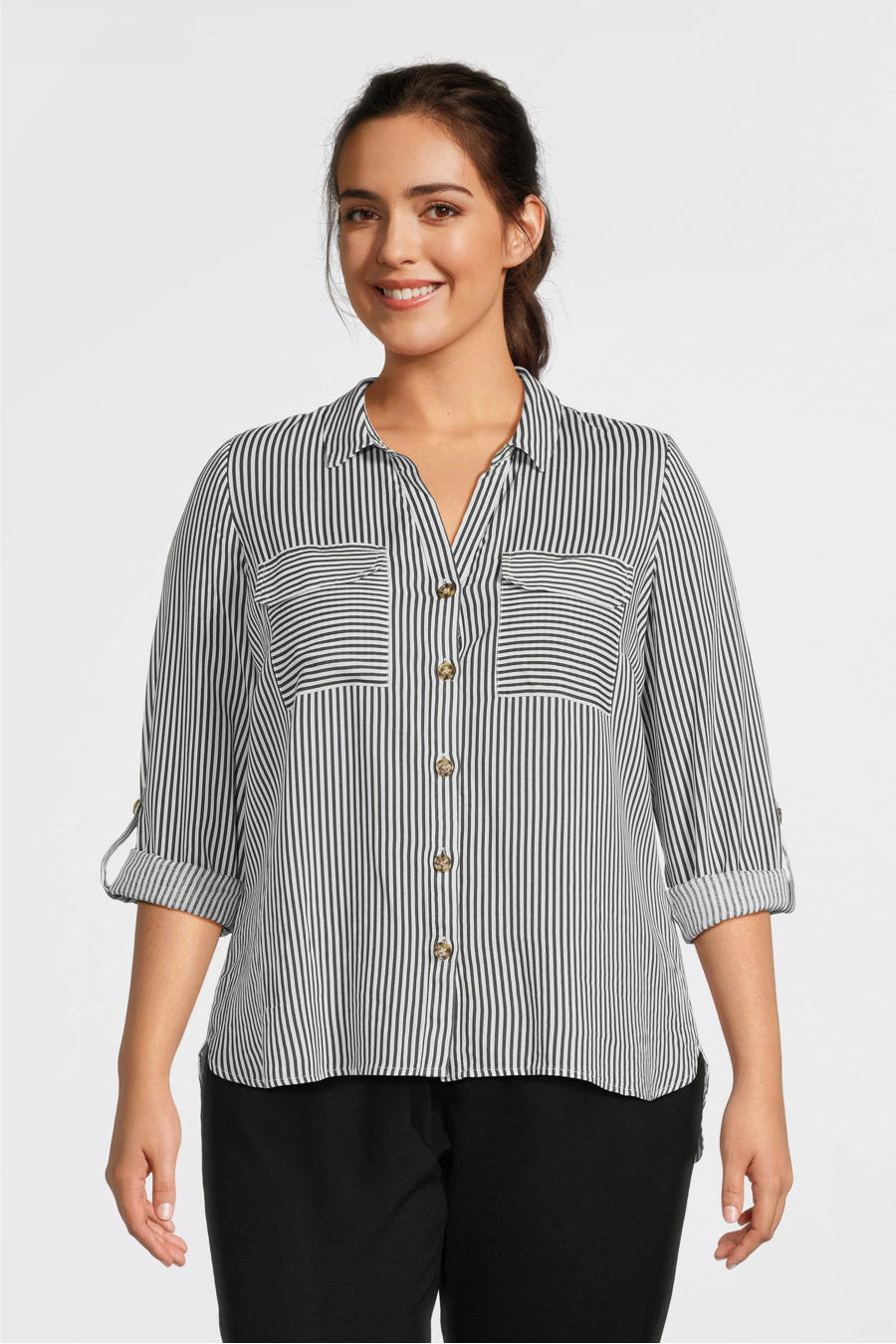 VERO MODA CURVE grote maten blouses voor dames online kopen? | Wehkamp