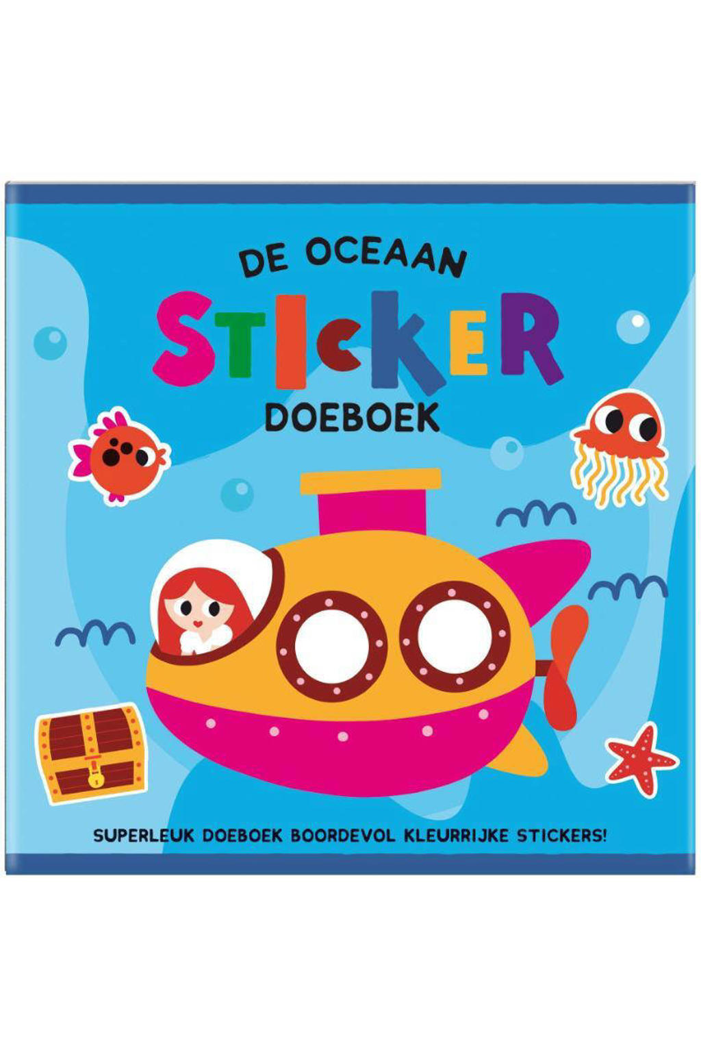 Interstat De Oceaan Sticker Doeboek - (set van 4) | wehkamp