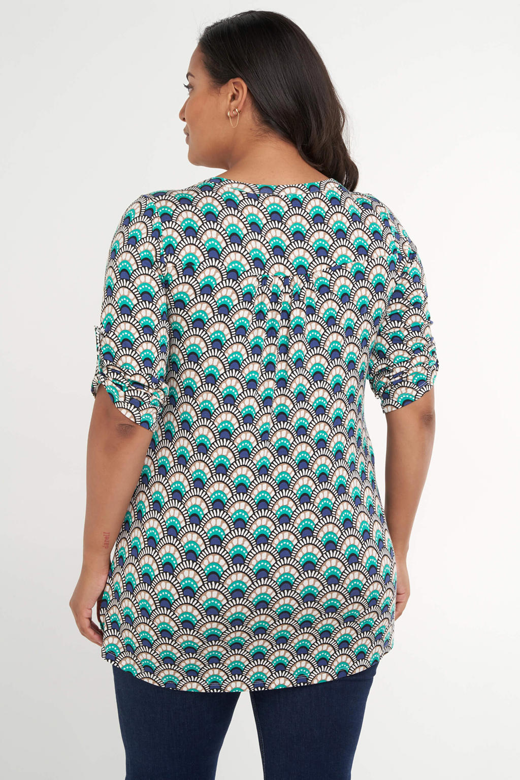 MS Mode top met all over print multi | wehkamp