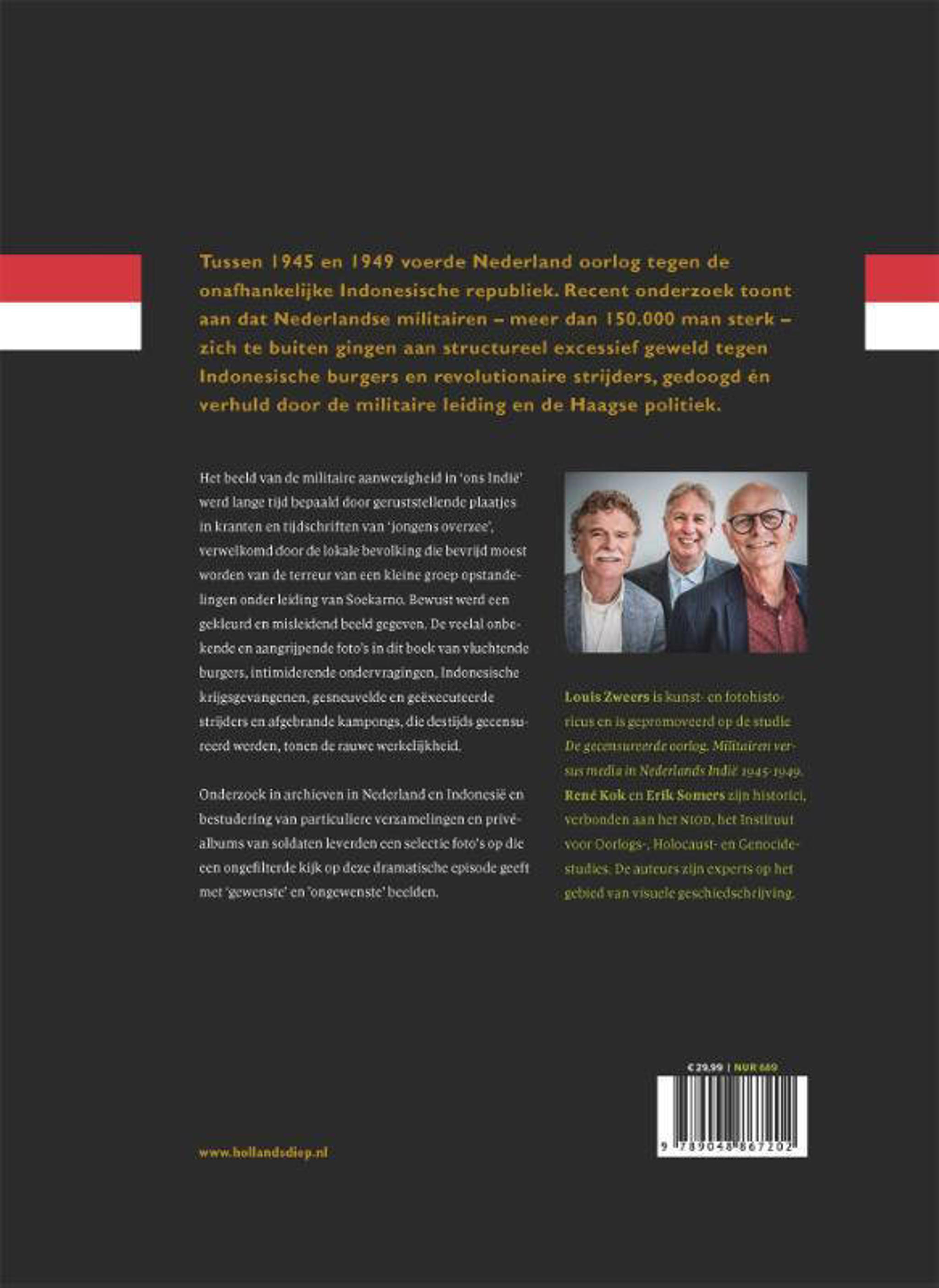 René Kok, Erik Somers en Louis Zweers Koloniale oorlog 1945-1949 | wehkamp