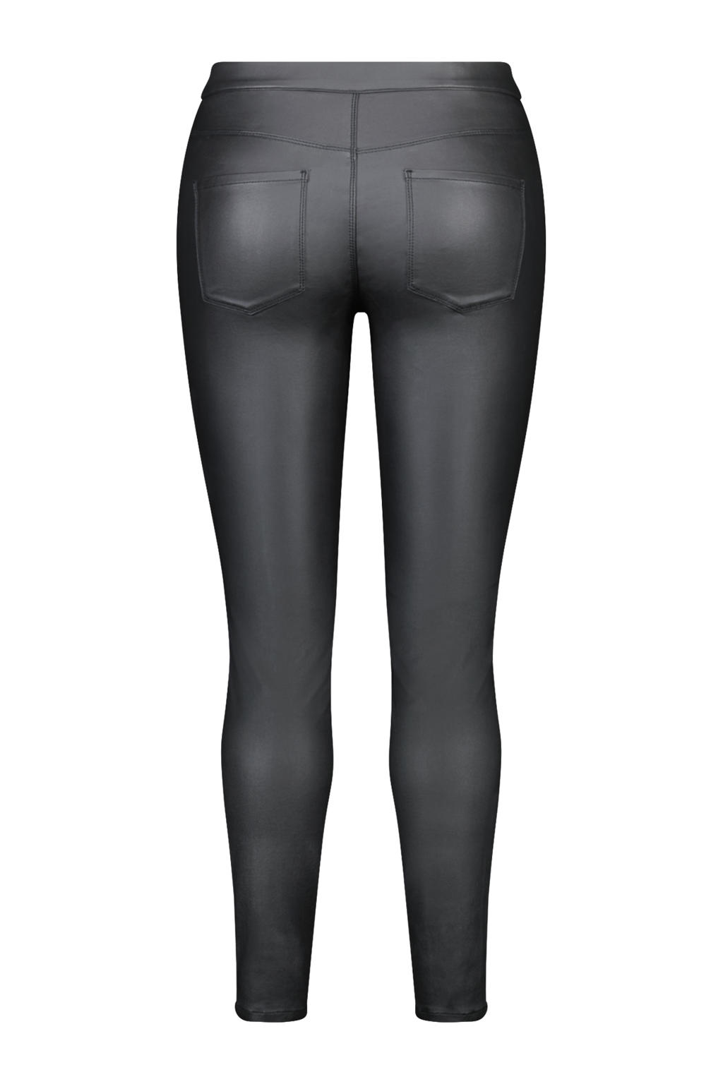MS Mode Plus Size gecoate legging zwart | wehkamp