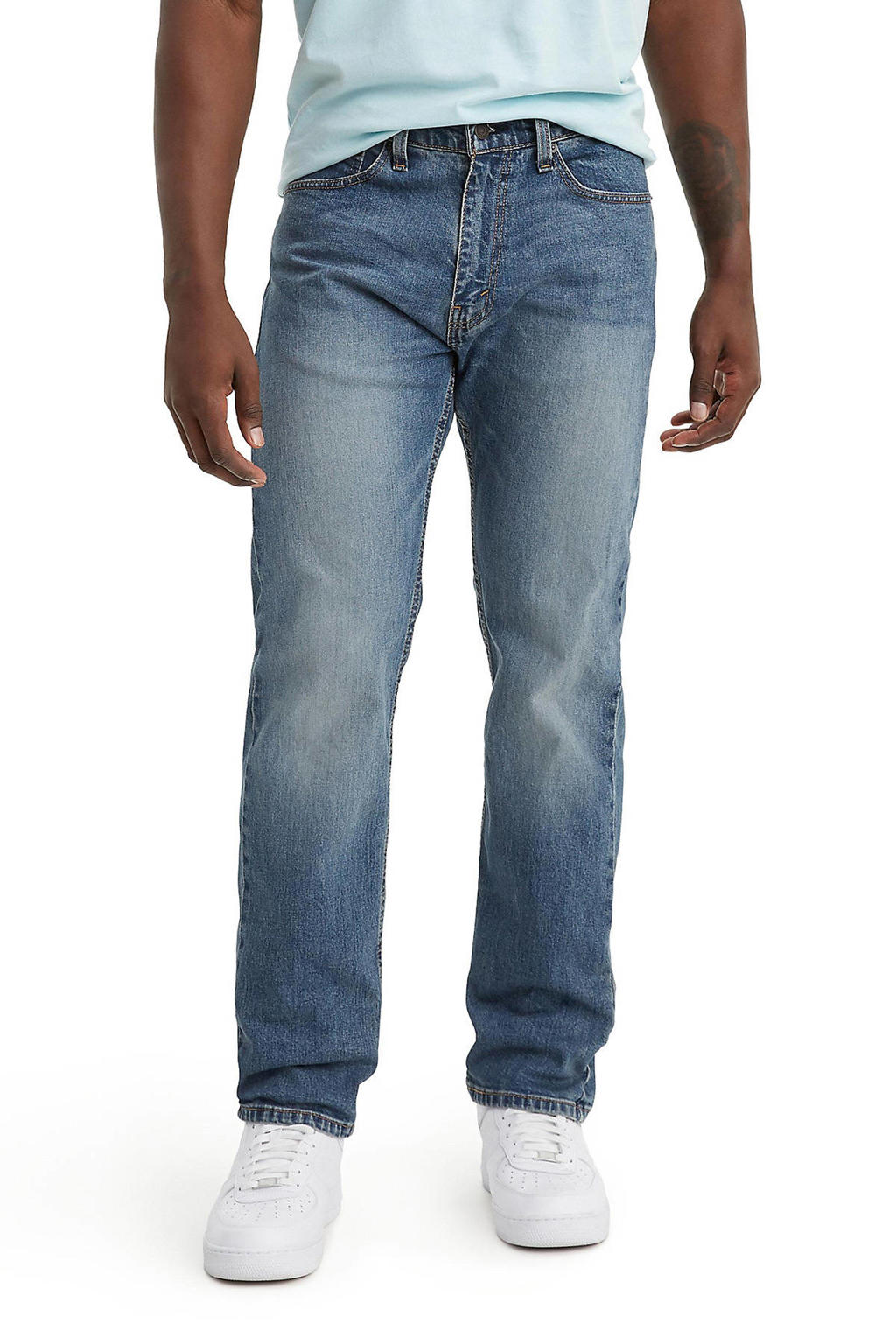 Levi's 505 regular fit jeans med indigo | wehkamp