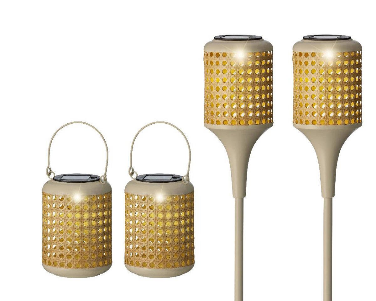 Lumineo tuinverlichtingsset (4-delig) (Ø10 cm) Solar | wehkamp