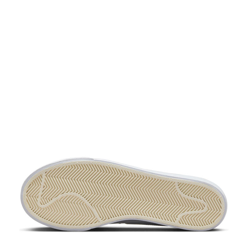 Nike Blazer Low Plateau sneakers wit/grijs | wehkamp