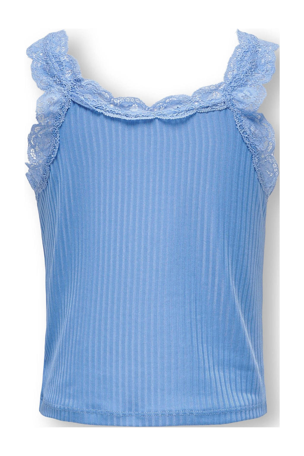 KIDS ONLY GIRL top KOGMILA met kant blauw | wehkamp