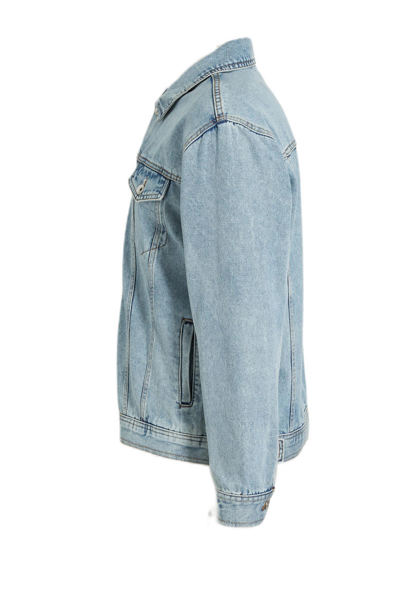 Redefined Rebel spijkerjas RRBaker light blue | wehkamp