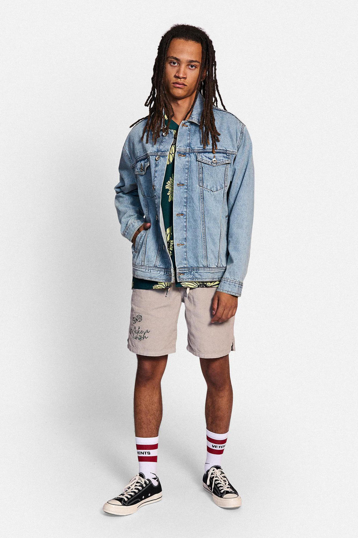 Redefined Rebel spijkerjas RRBaker light blue | wehkamp