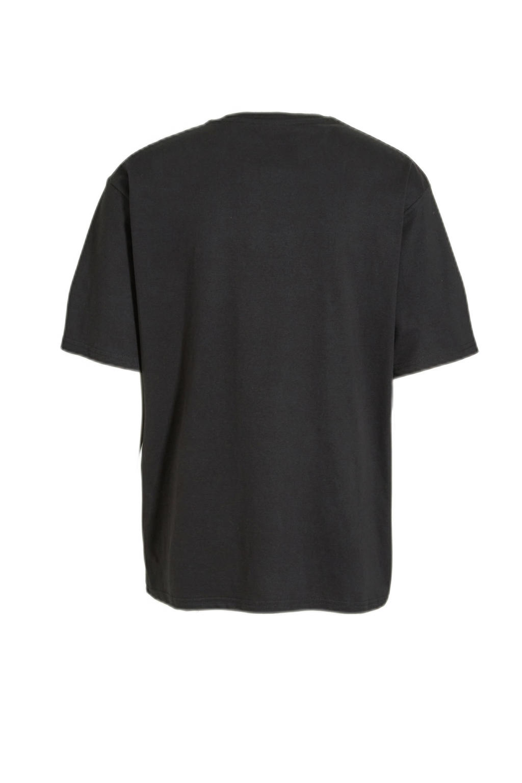 Redefined Rebel T-shirt RRCorey met printopdruk black | wehkamp