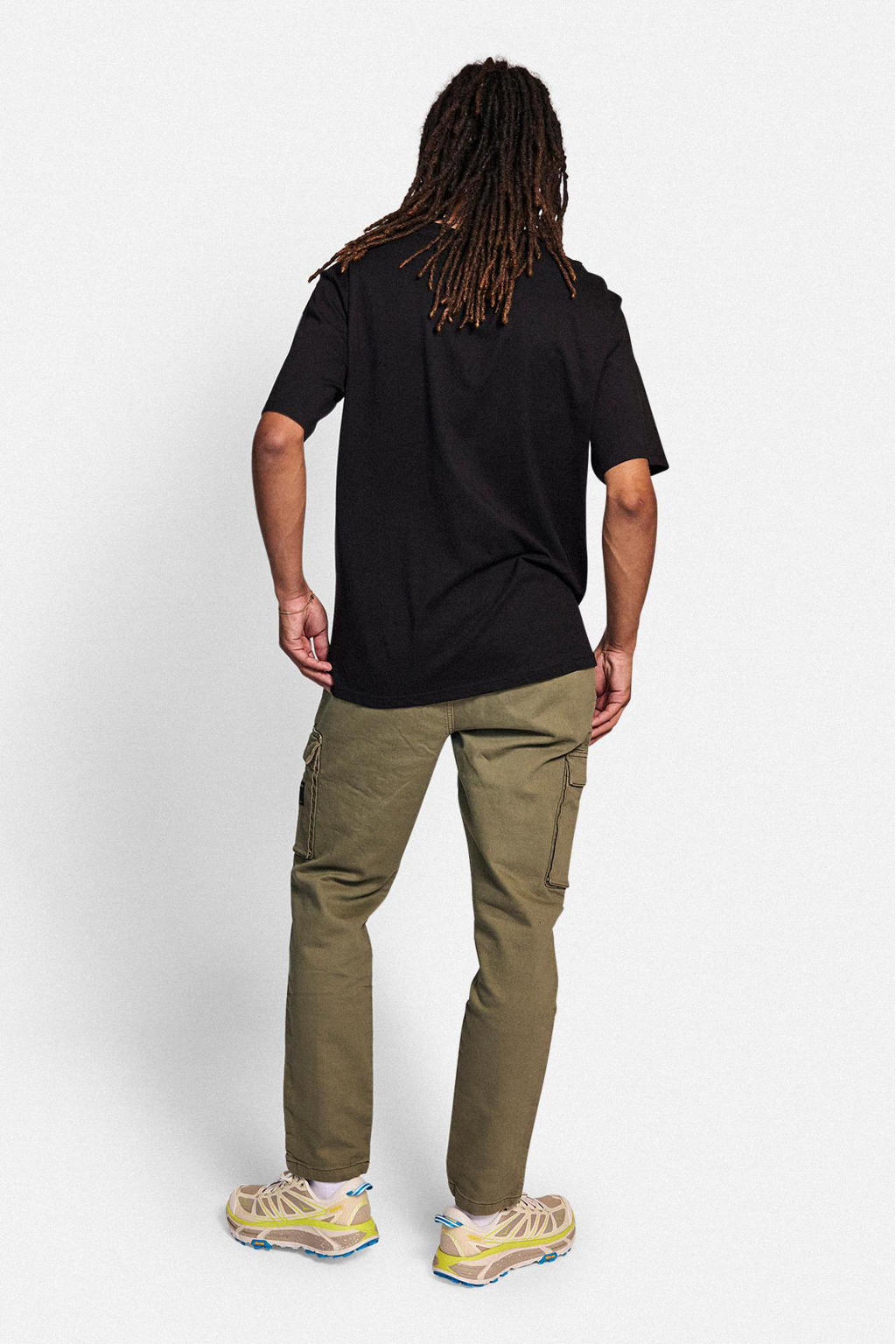 Redefined Rebel T-shirt RRCorey met printopdruk black | wehkamp