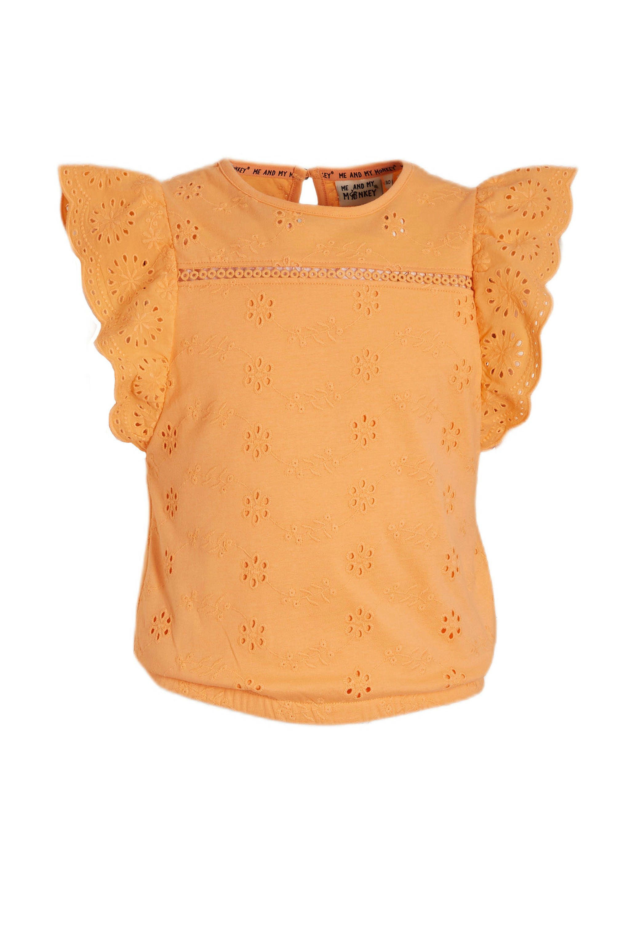 Me & My Monkey top Milly oranje | wehkamp