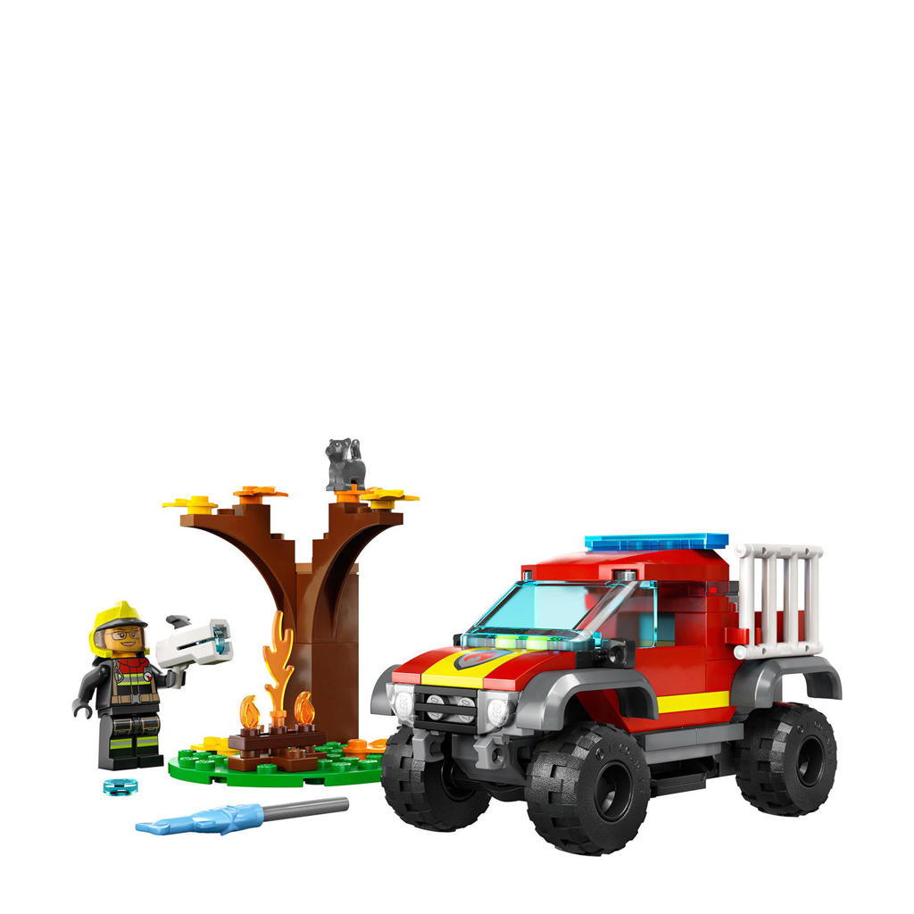 LEGO City 4x4 Brandweertruck redding 60393 | wehkamp