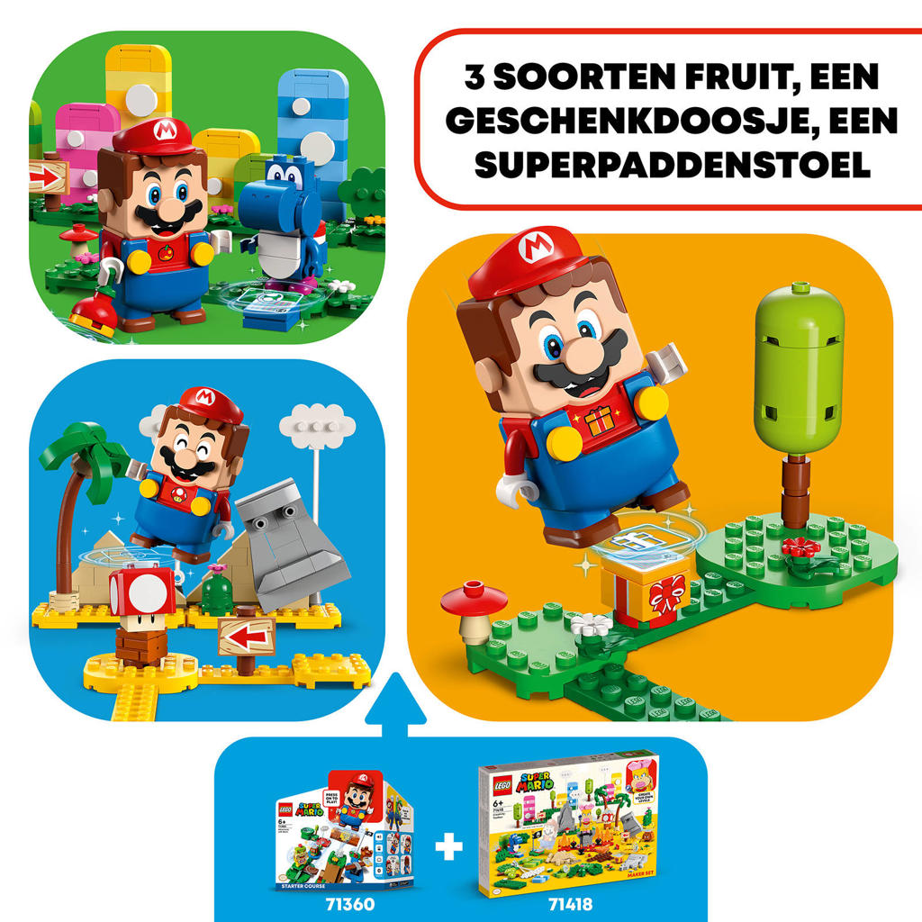 LEGO Super Mario Makersset: Creatieve gereedschapskist 71418 | wehkamp