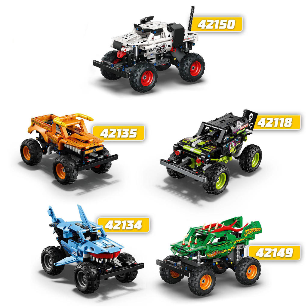 LEGO Technic Monster Jam Dragon 42149 | wehkamp