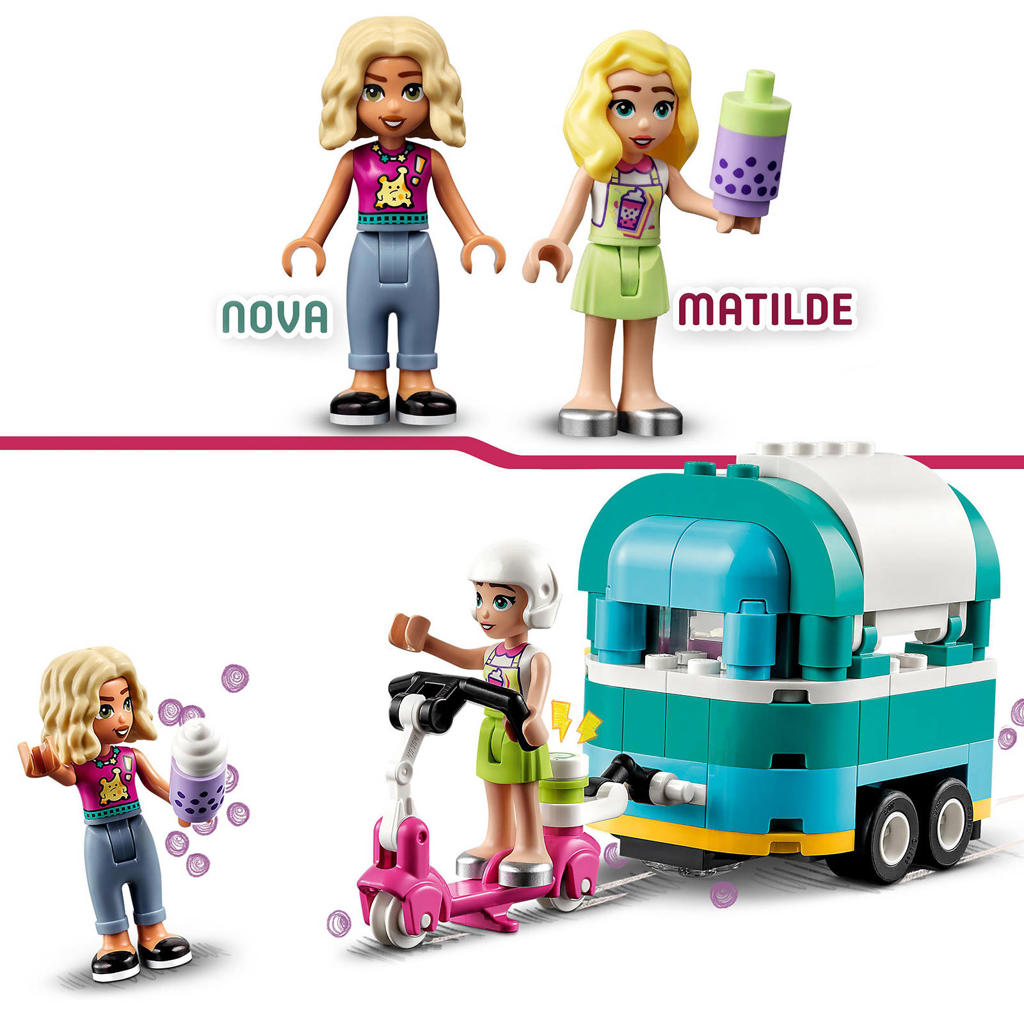 LEGO Friends Mobiele bubbelthee stand 41733 | wehkamp