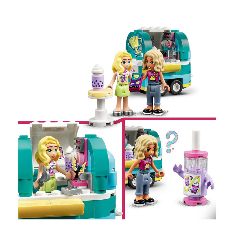 LEGO Friends Mobiele bubbelthee stand 41733 | wehkamp