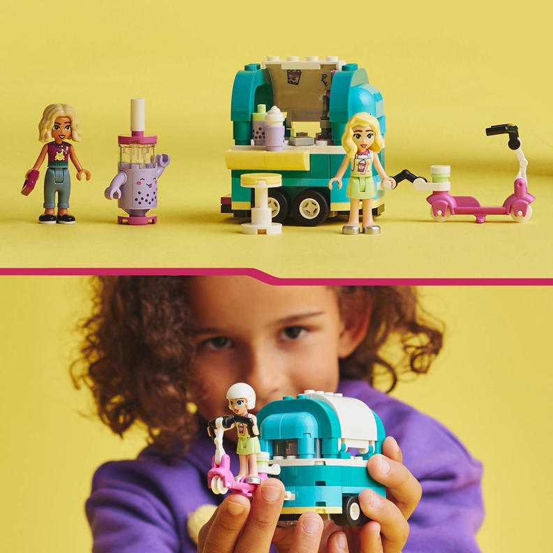 LEGO Friends Mobiele bubbelthee stand 41733 | wehkamp