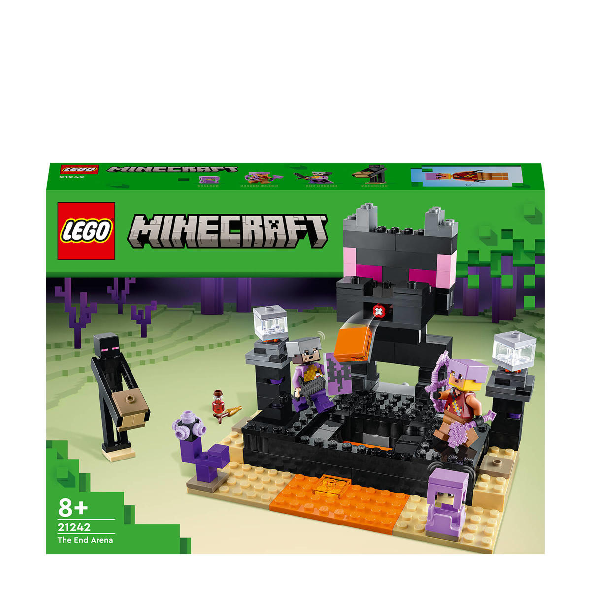LEGO Minecraft De Eindarena 21242 | wehkamp