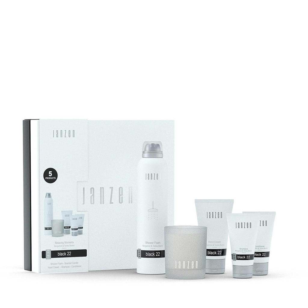 Janzen Relaxing Moments giftset - Black 22 | wehkamp