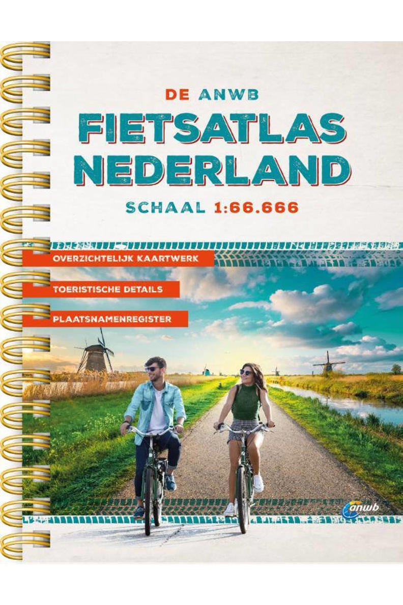 ANWB De ANWB fietsatlas Nederland | wehkamp