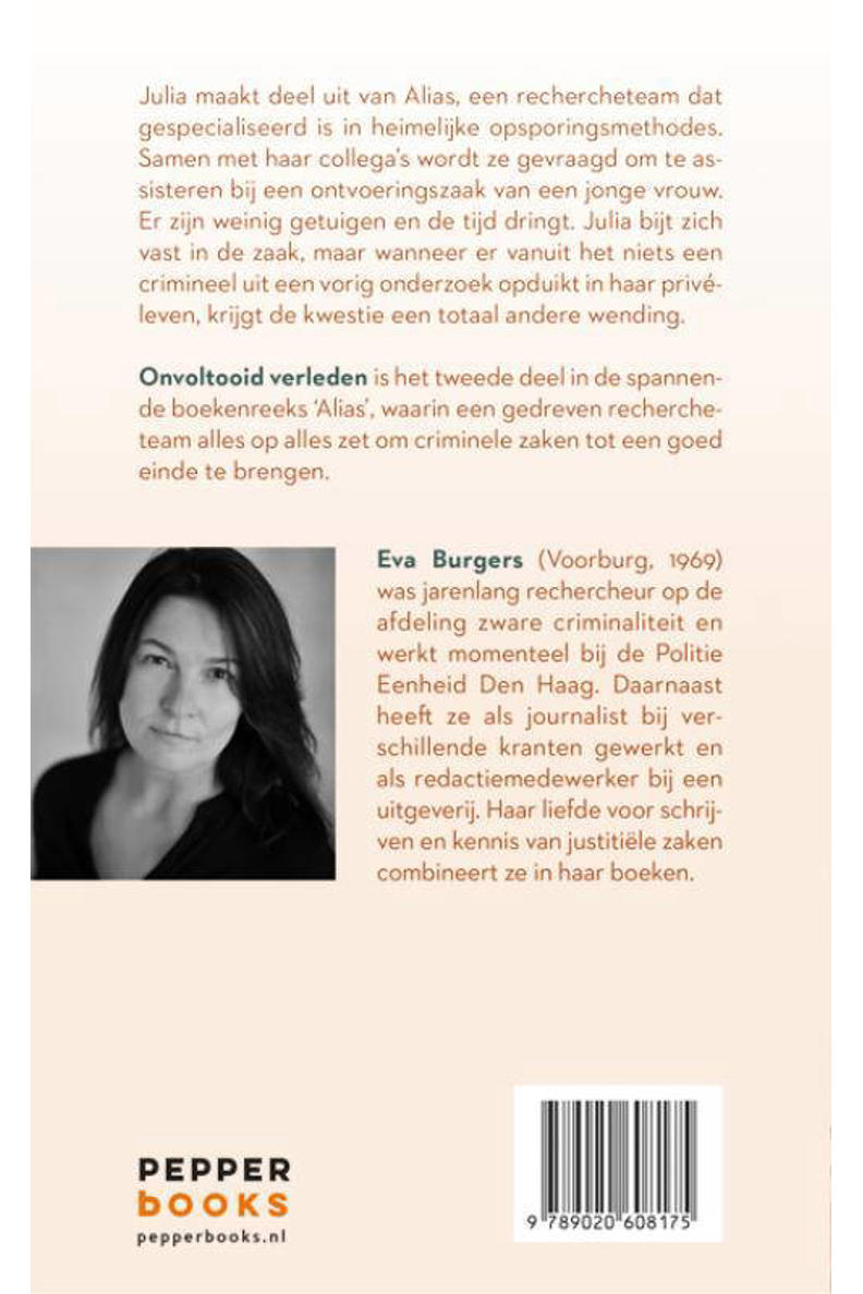 Eva Burgers Alias. Onvoltooid verleden | wehkamp