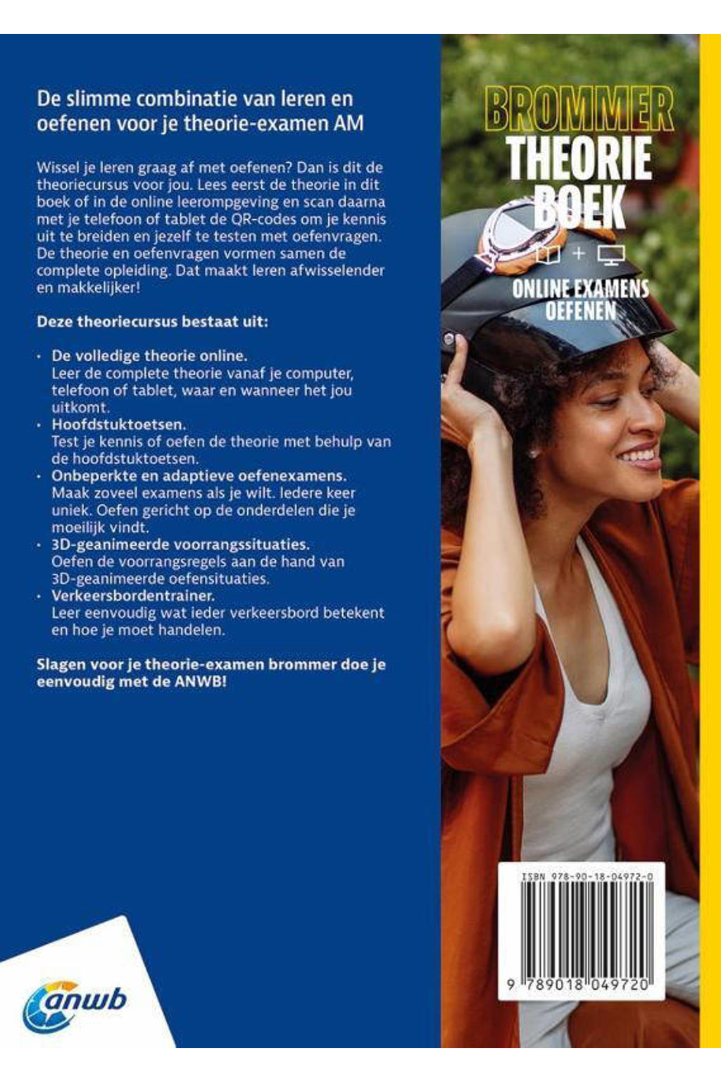 ANWB ANWB rijopleiding: Brommer Theorieboek | wehkamp