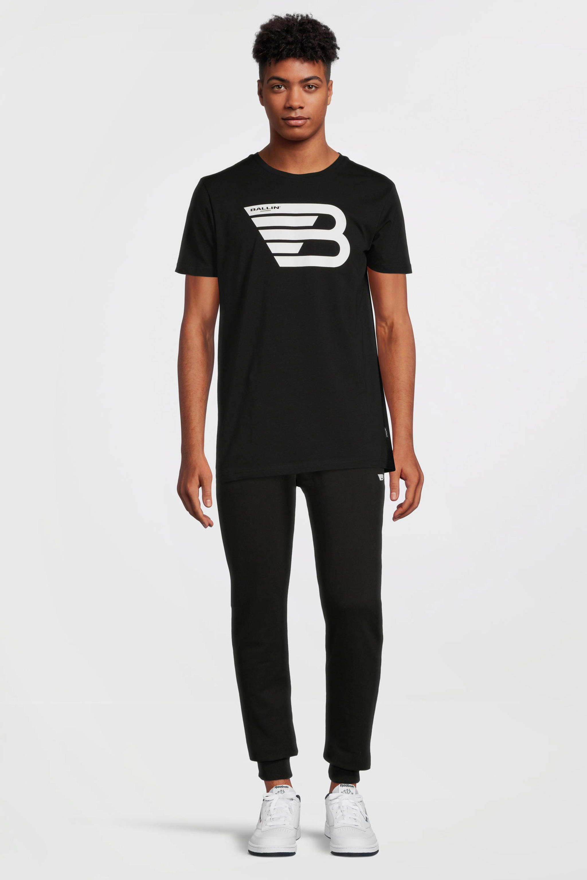 Ballin T-shirt original icon met logo black | wehkamp