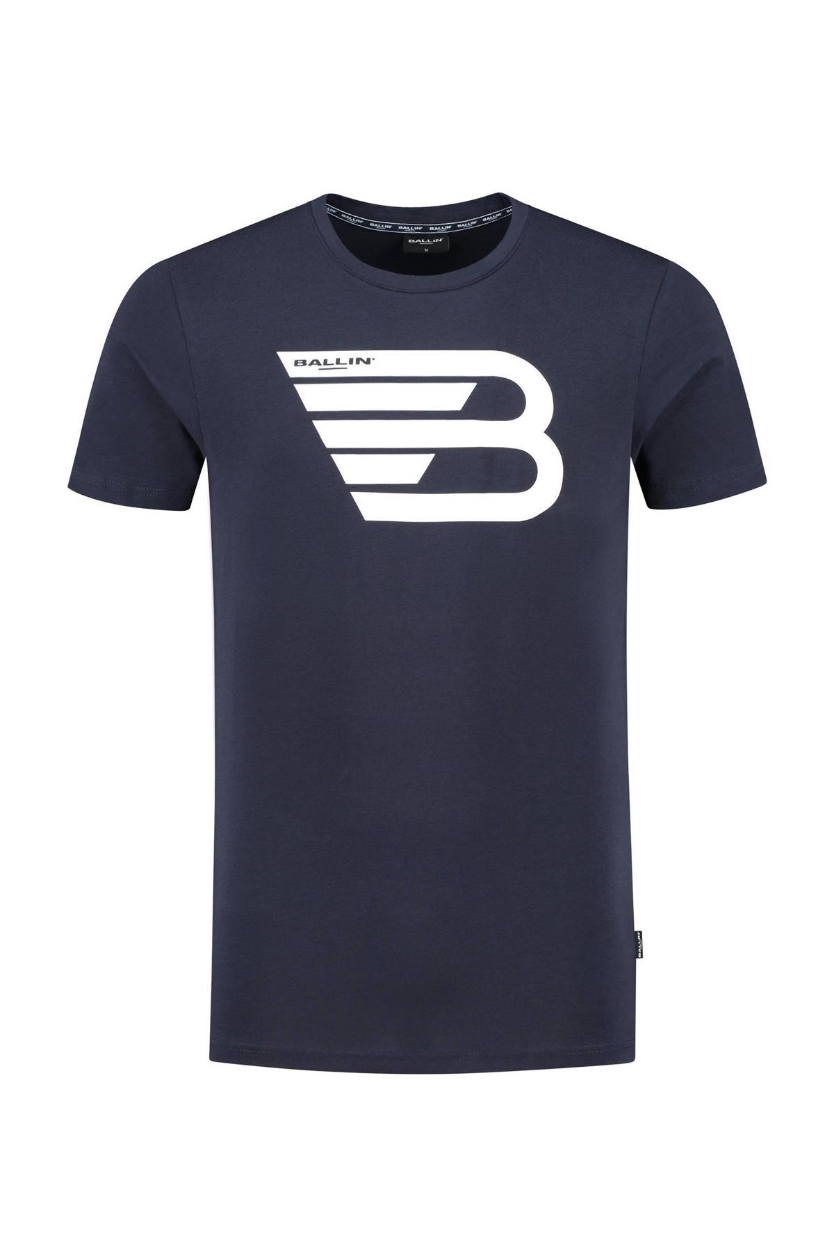 Ballin T-shirt original icon met logo dark blue | wehkamp