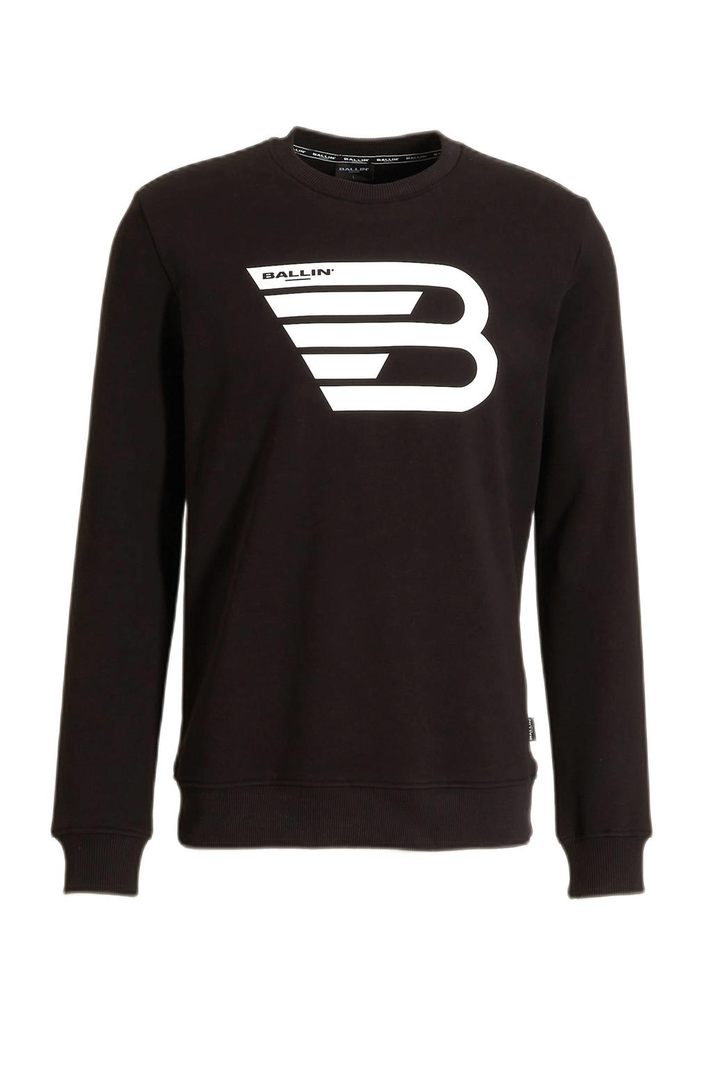 Ballin sweater original icon met logo black | wehkamp