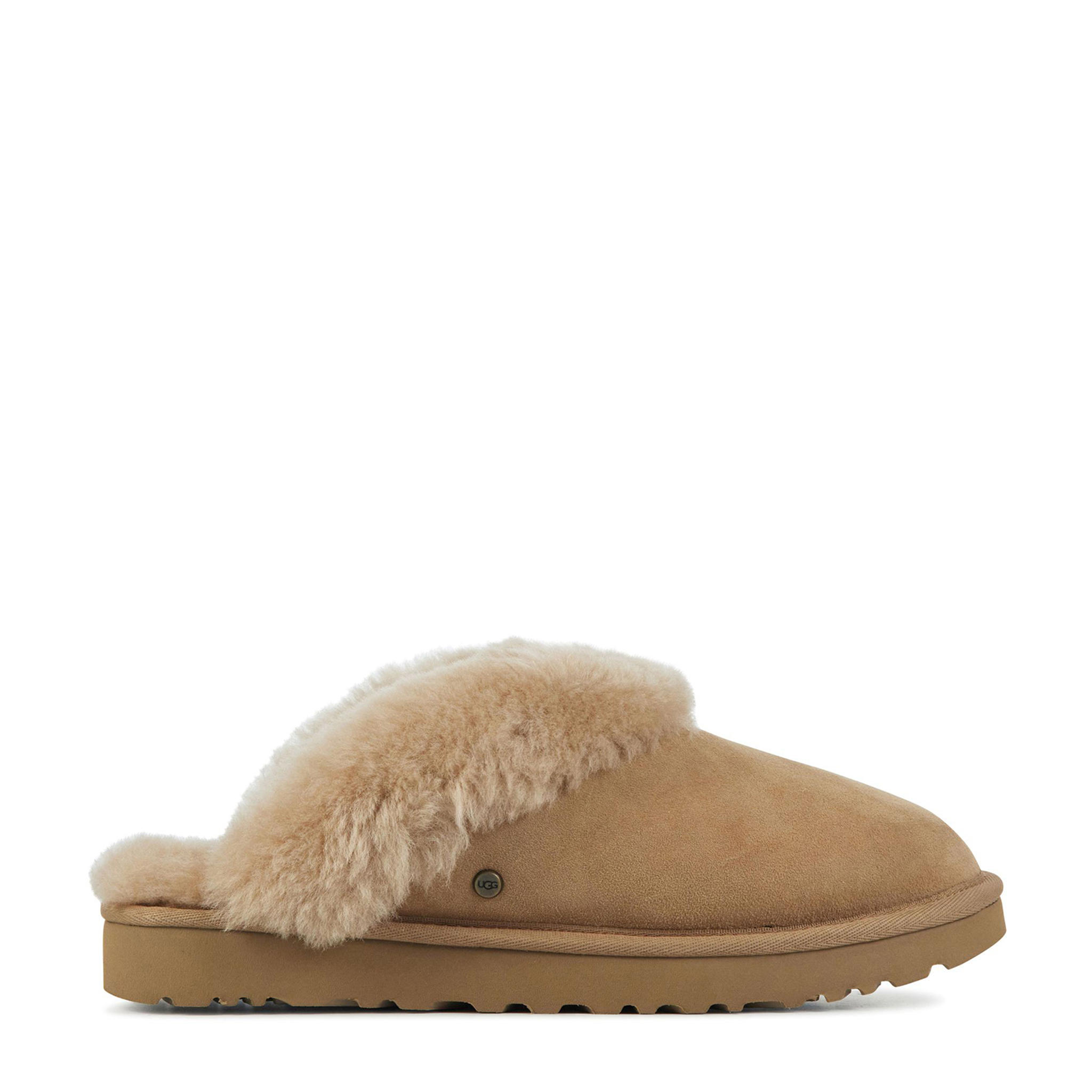 UGG suede pantoffels cognac kopen? | Morgen in huis | wehkamp