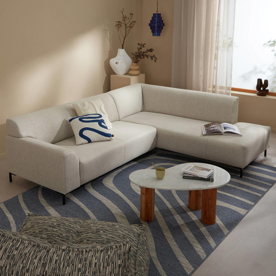 Beige hoekbanken online kopen? | Morgen in huis | Wehkamp