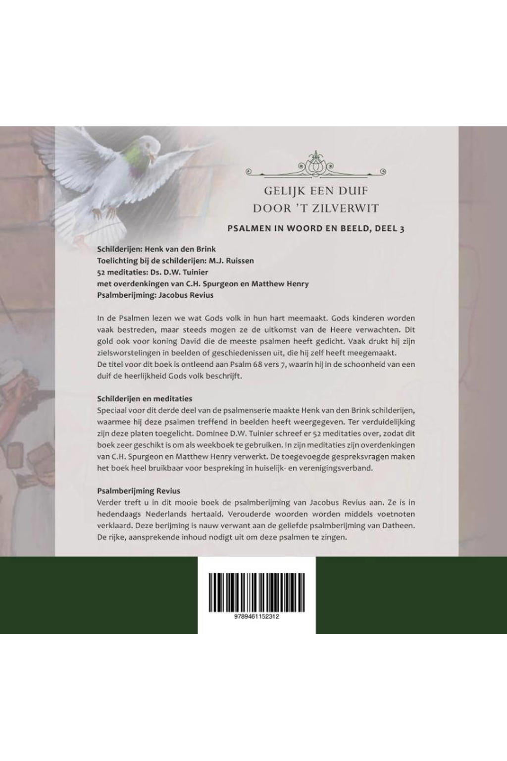 D.W. Tuinier, Mj Ruissen en Charles Spurgeon Psalmen in woord en beeld ...