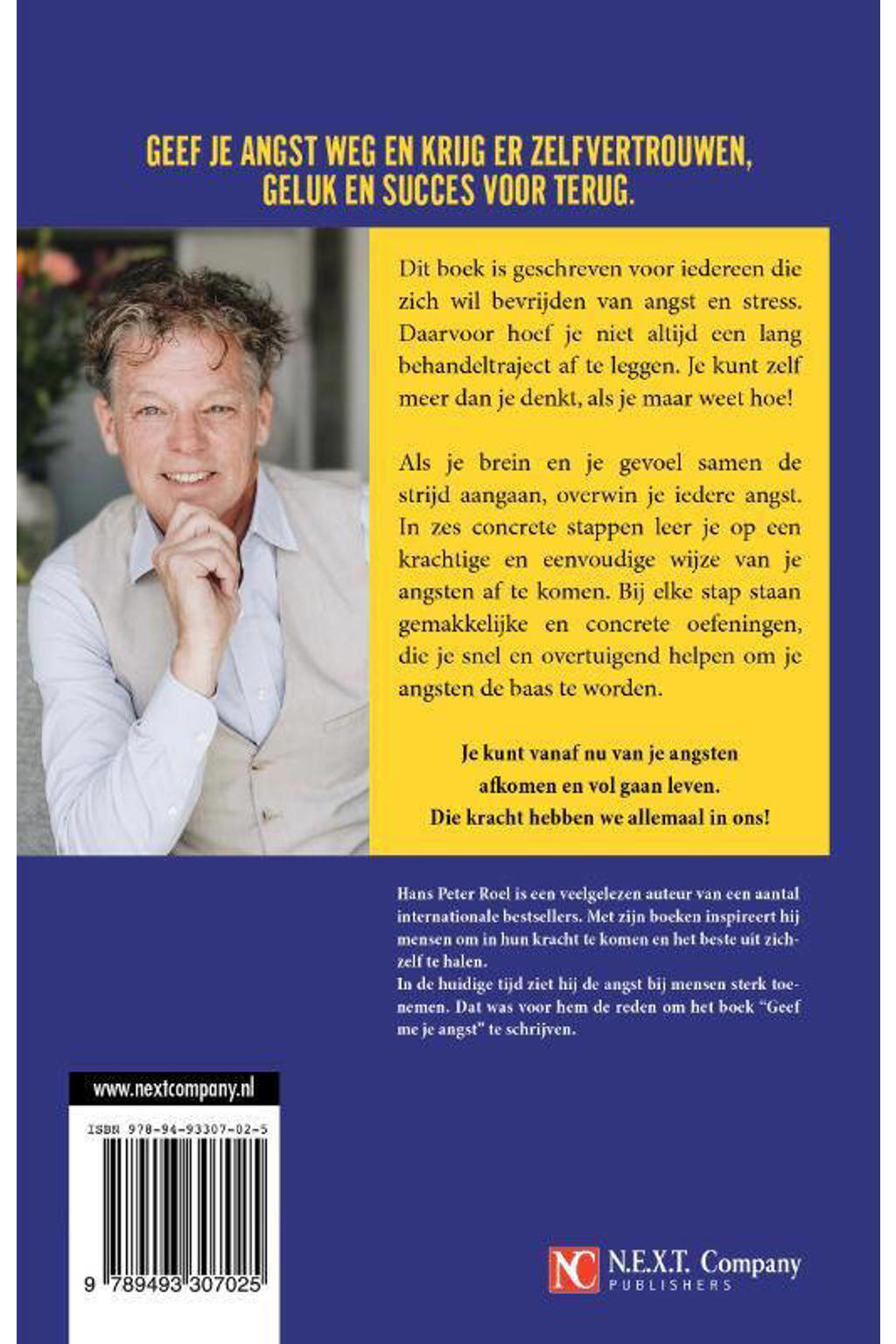 Hans Peter Roel Geef mij je angst | wehkamp