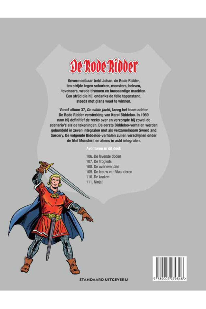 Karel Biddeloo De Rode Ridder: De Biddeloo jaren - Monsters en aliens ...