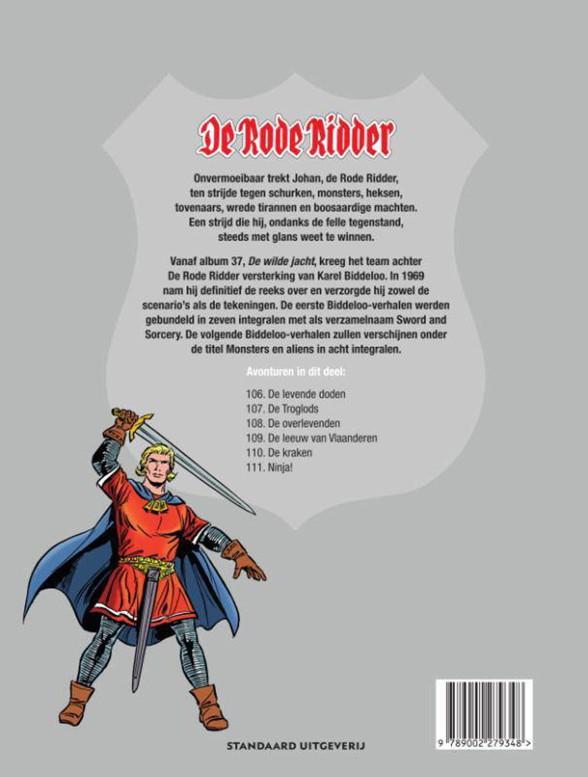 Karel Biddeloo De Rode Ridder: De Biddeloo jaren - Monsters en aliens ...