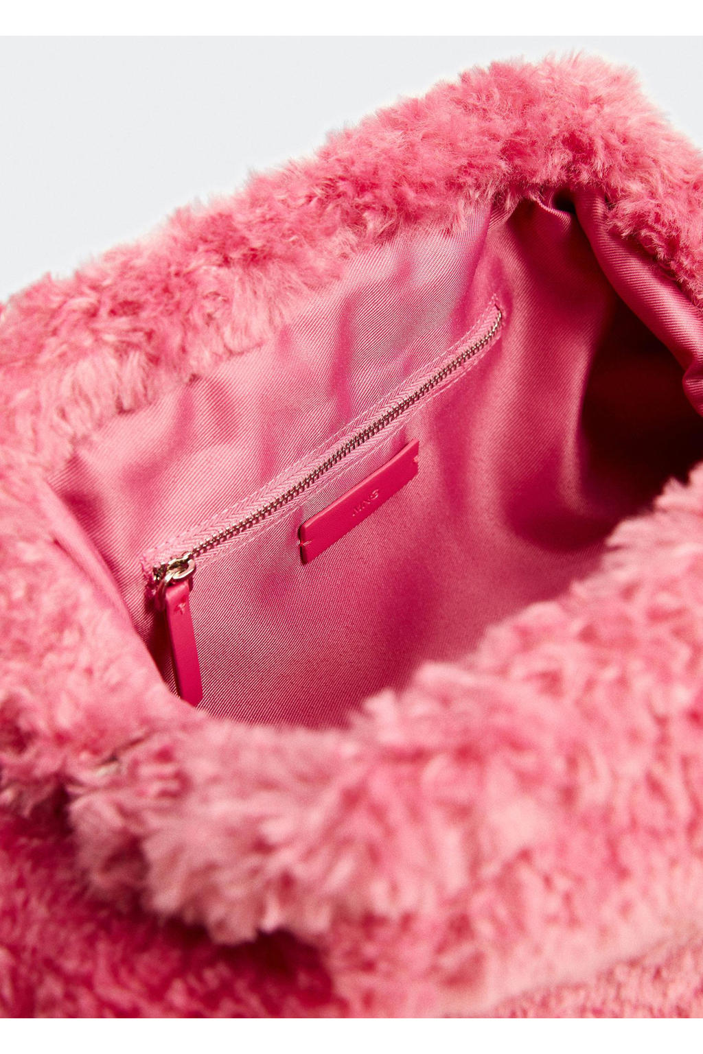 Mango teddy clutch roze kopen? | Morgen in huis | wehkamp