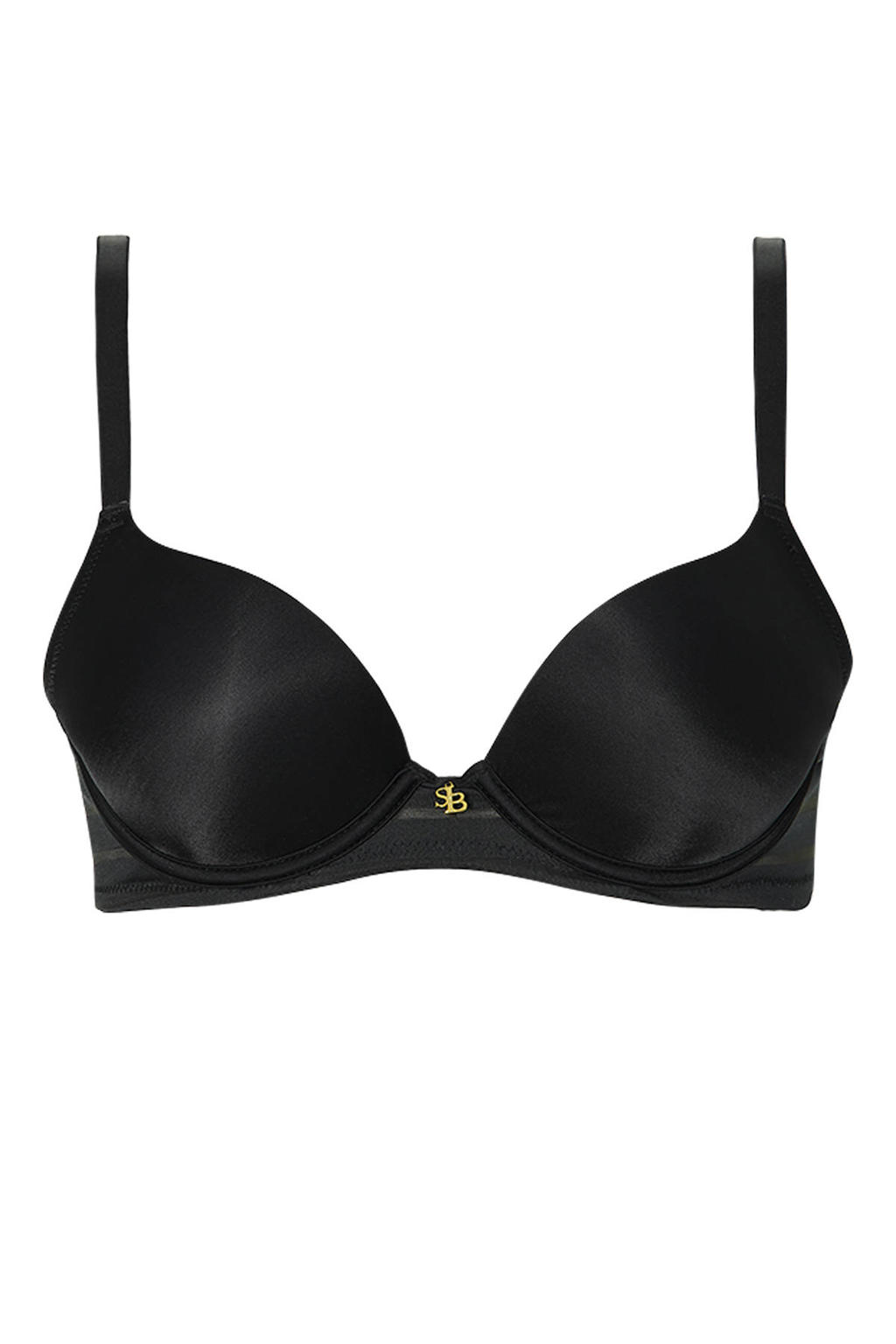 Sapph voorgevormde push-up bh Madison zwart | wehkamp