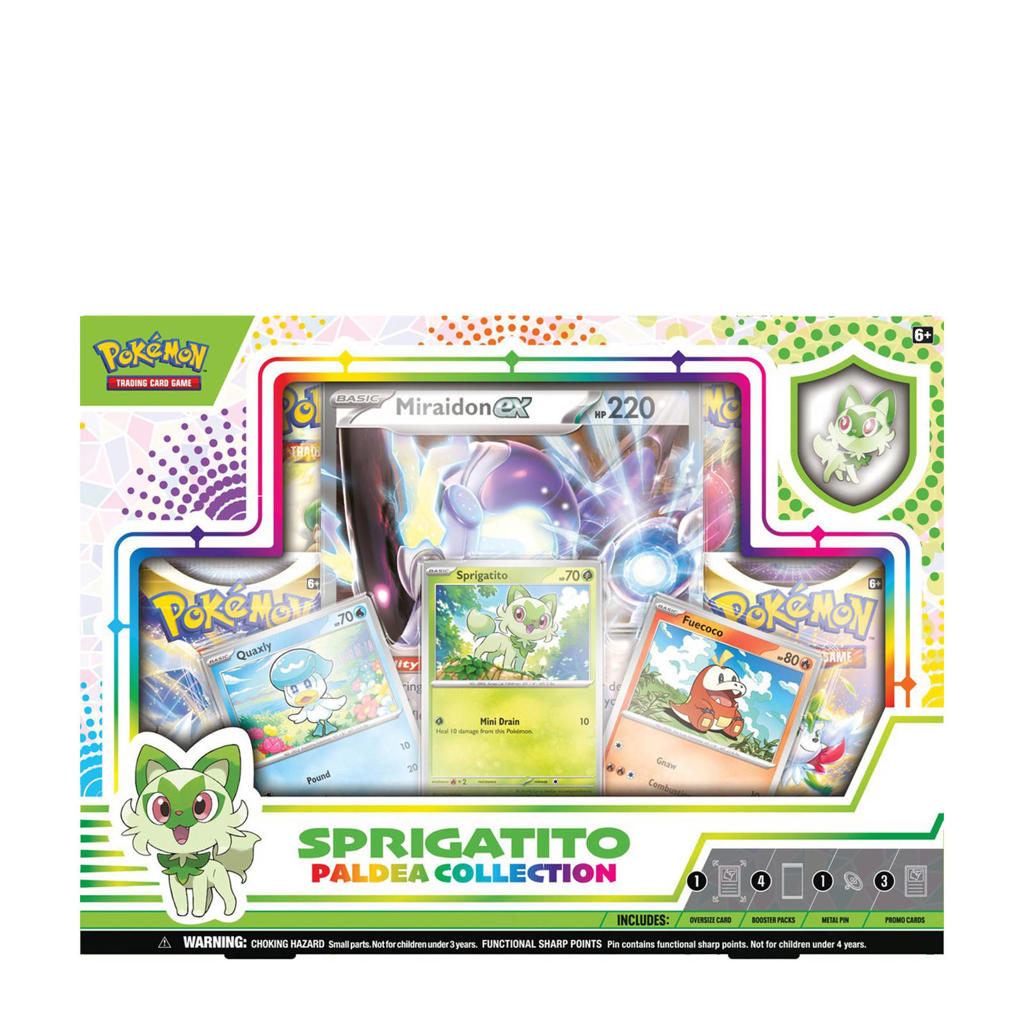 Pokémon Paldea Collection box Sprigatito | wehkamp