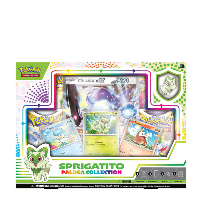 Pokémon Paldea Collection box Sprigatito | wehkamp