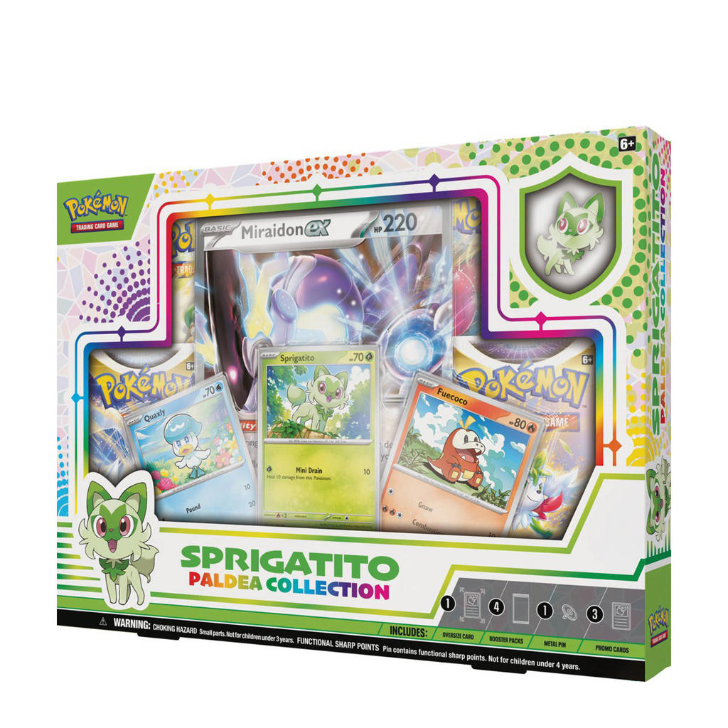 Pokémon Paldea Collection box Sprigatito | wehkamp