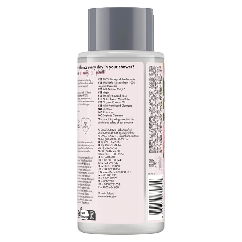 Love Beauty and Planet Muru Muru Butter & Rose Blooming Colour shampoo ...